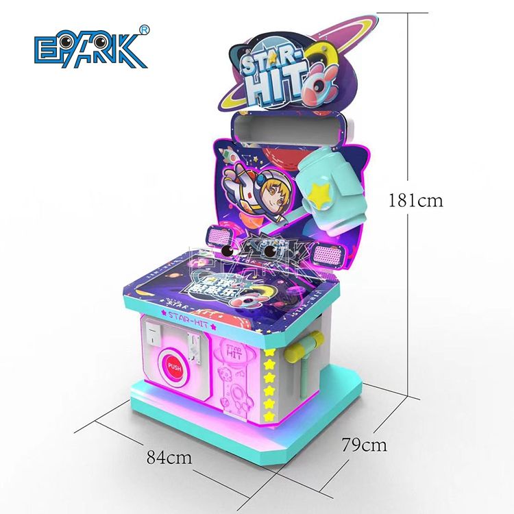 Coin Operated 10 In 1Touch Screen Hit Hammer Kids Arcade Game Machine ...