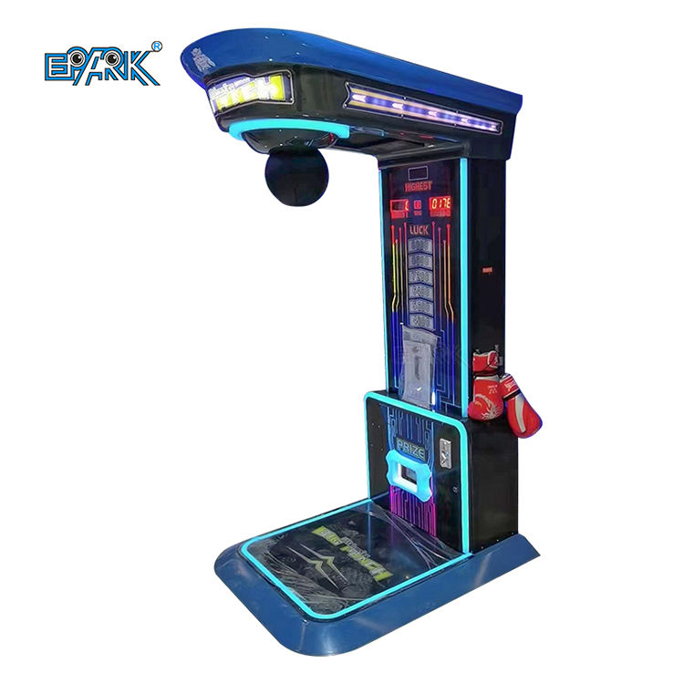 Indoor Game Center Boxing Punch Arcade Game Machine Coin Operated ...