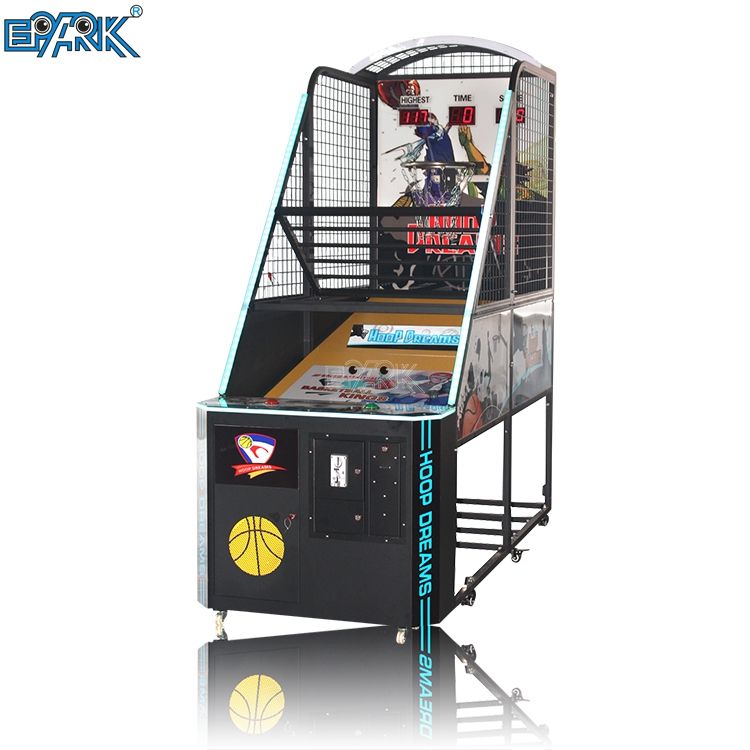 Amusement Park Coin Operated Basketball Arcade Game Machine Indoor Sport Basketll Machine For ...