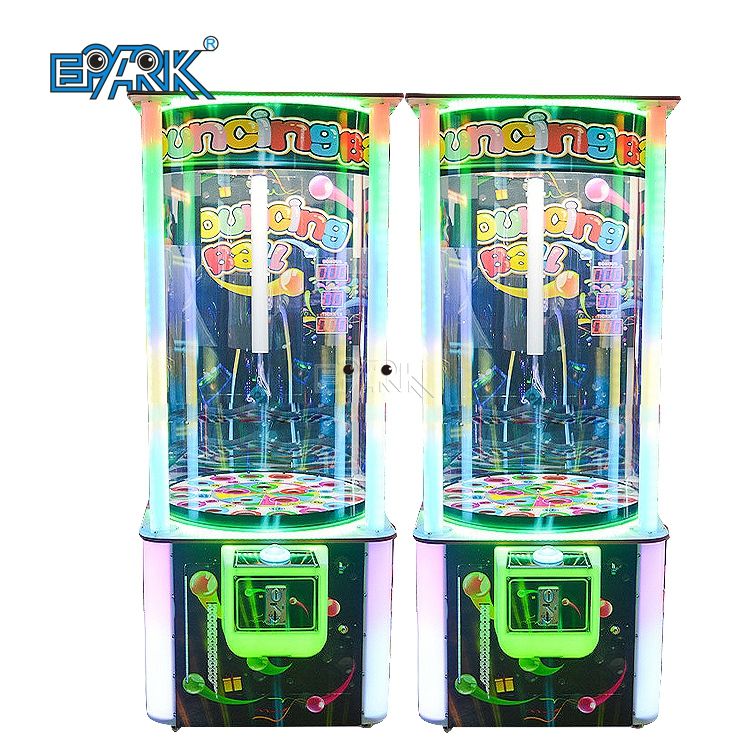 Coin Operated Bouncing Ball Game Machine For Kids Ticket Arcade Game ...