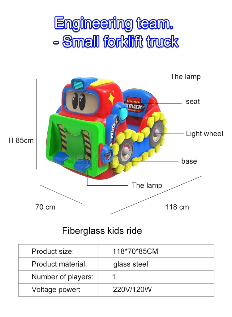 Fiberglass Swing Car Arcade Machines Coin Operated Kiddie Ride ...