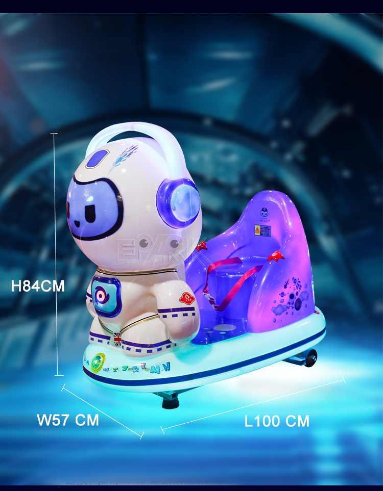 Popular Cartoon Children Coin Operated Kiddie Rides Arcade Game Machine ...