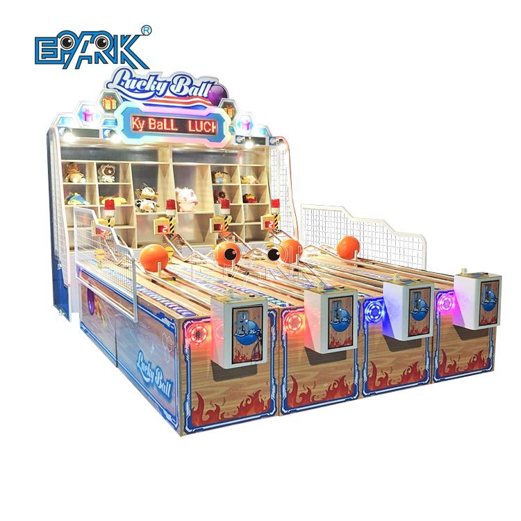 Coin Operated Arcade Lucky Ball 4 Players Indoor Booth Carnivals Game ...