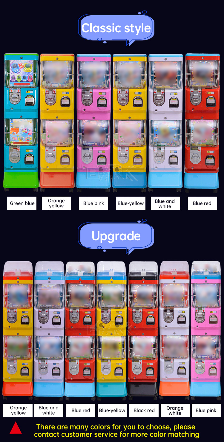 Transparent Gacha Capsule Toys Vending Machine Gashapon Machine Coin ...