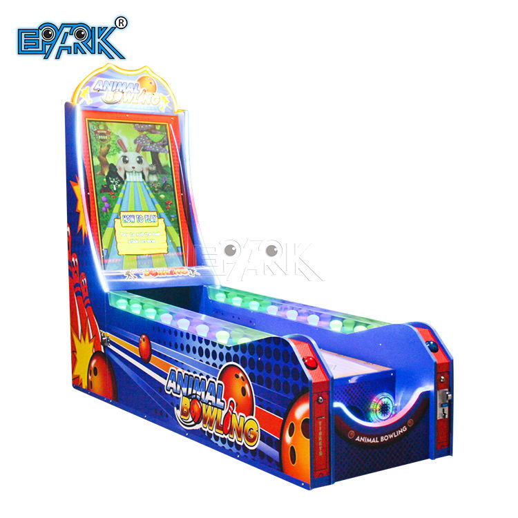 Arcade Simulator Game Forest Bowling Ball Machine Kids Indoor Coin ...