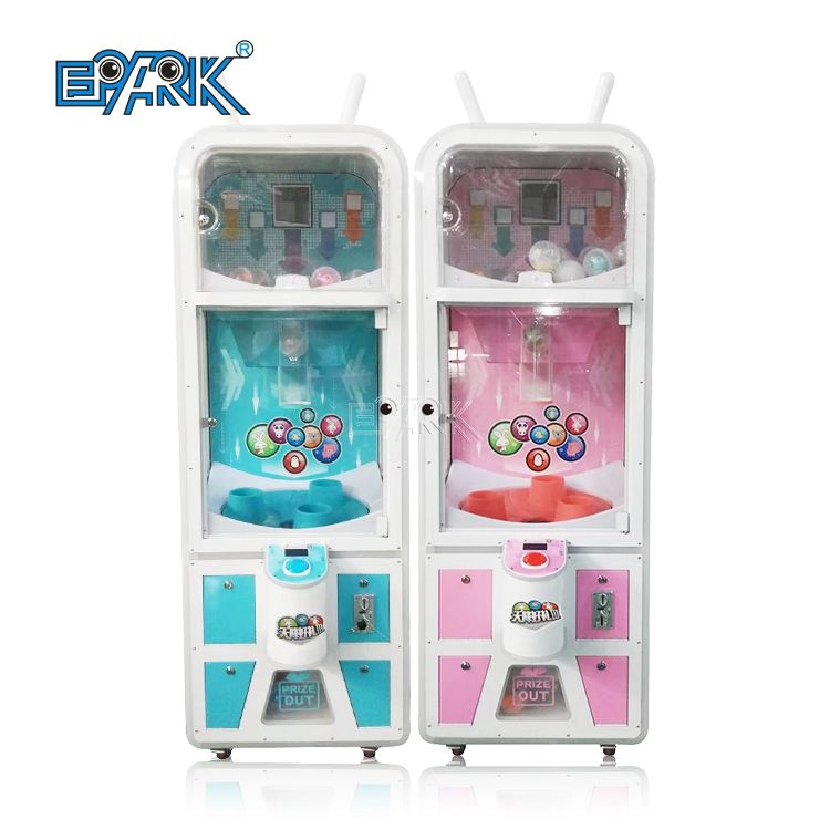Coin Operated Crazy Capsule Toys Machine Kids Game Plastic Gashapon ...