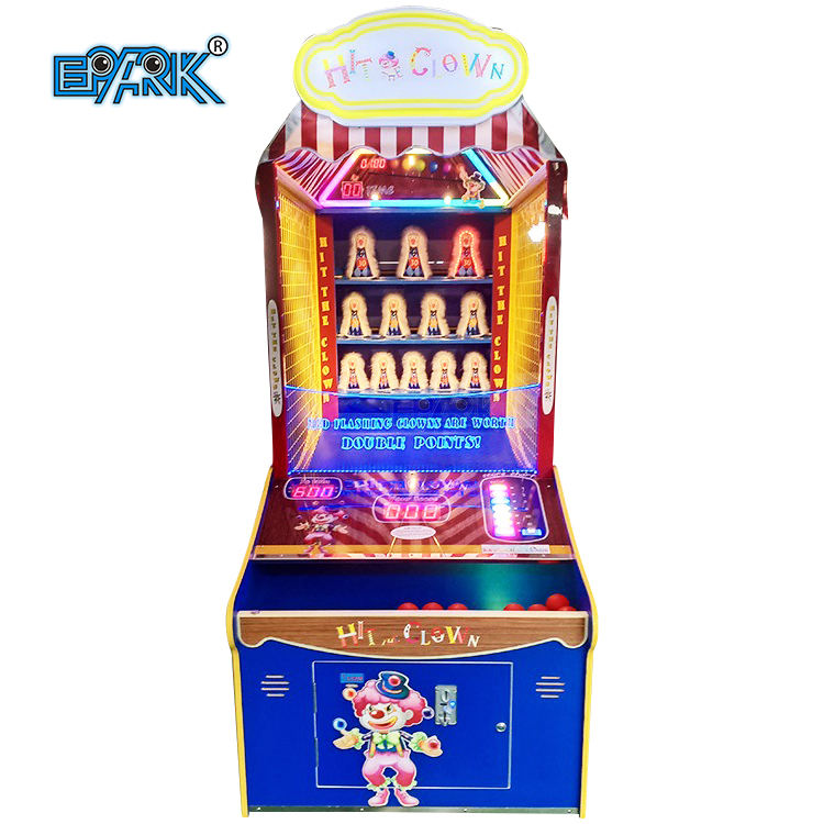 Coin Operated Game Machine Throwing Ball Carnival Lottery Machine For ...
