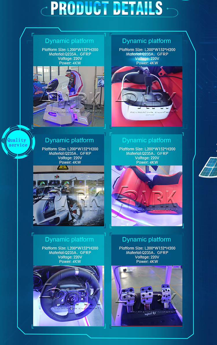 Motorcycles 9d Vr Virtual Reality 3 Screens 4 Dof Motion F1 Modeling ...