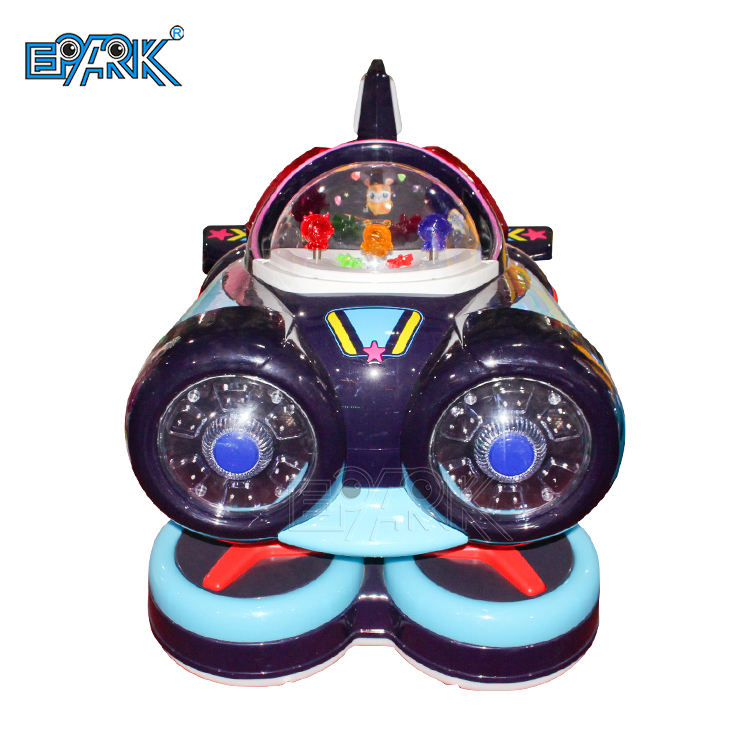 New Style Fiberglass Spaceship Kiddie Rides Electric Car Coin Operated ...
