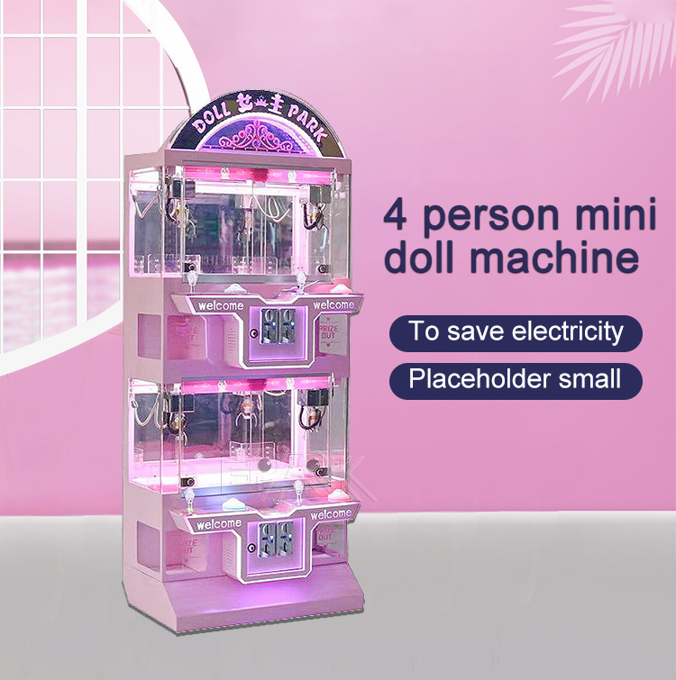 Distributeur automatique de grue d'arcade de machine de jeu à jetons ...