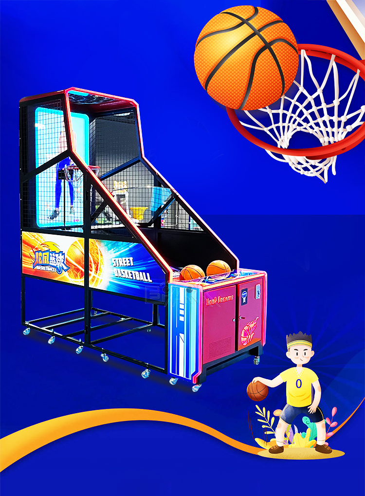 Factory Basketball Machine Maquina De Baloncesto Led Basketball Arcade ...