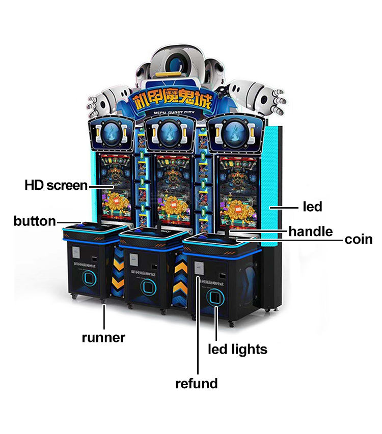 Indoor Amusement New Arcade Game Shooting Game Ticket Redemption Coin ...