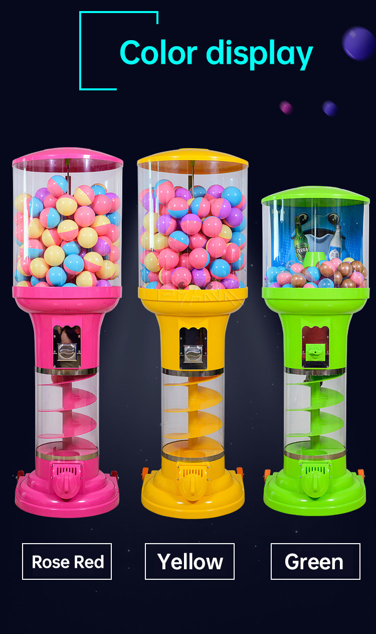 Super September Coin Operated Capsule Toy Machine Vending Gacha ...