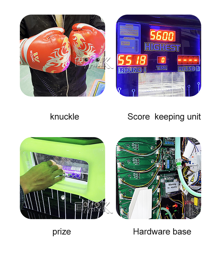 Coin Operated Machine Redemption Arcade Ultimate Big Punch Boxing Games ...