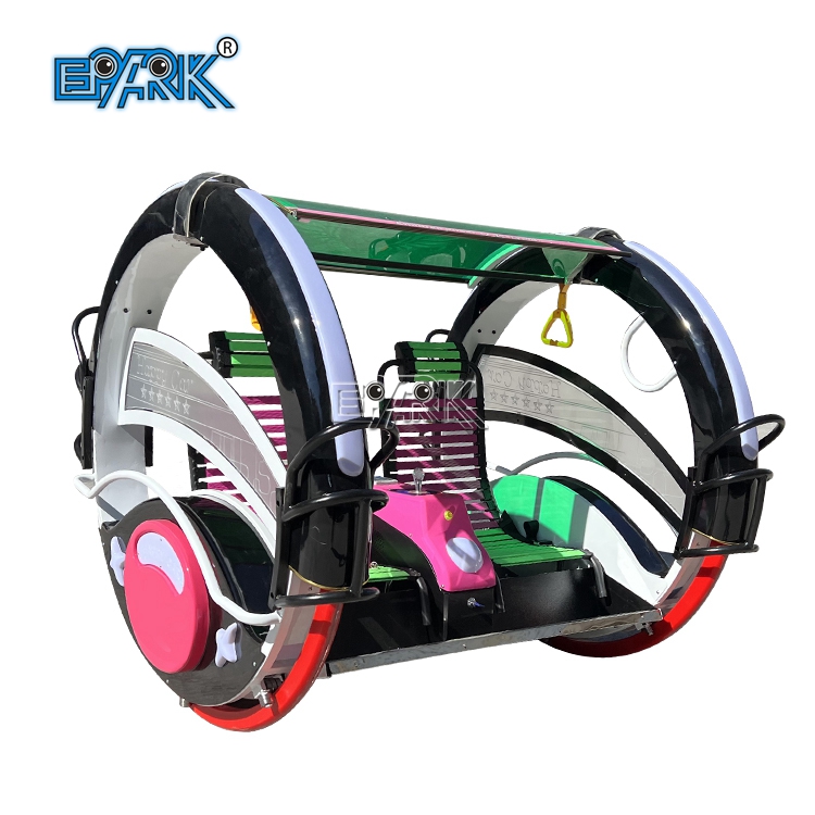 Amusement Outdoor Double Players Rolling Machine Electric Moonwalk 360 ...
