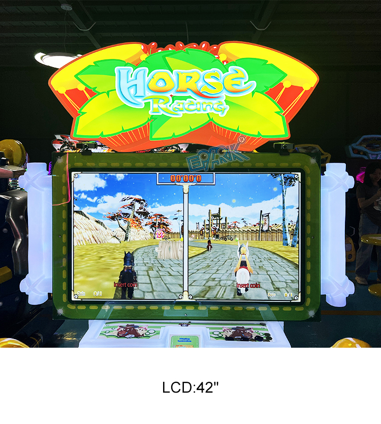Entertainment Equipment Swing Racing 3D Rocking Game Machine Coin ...