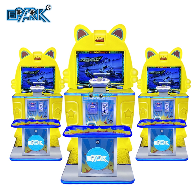 Coin Operated Arcade Mini Game Kids Motor Game Simulator Motorcycle ...