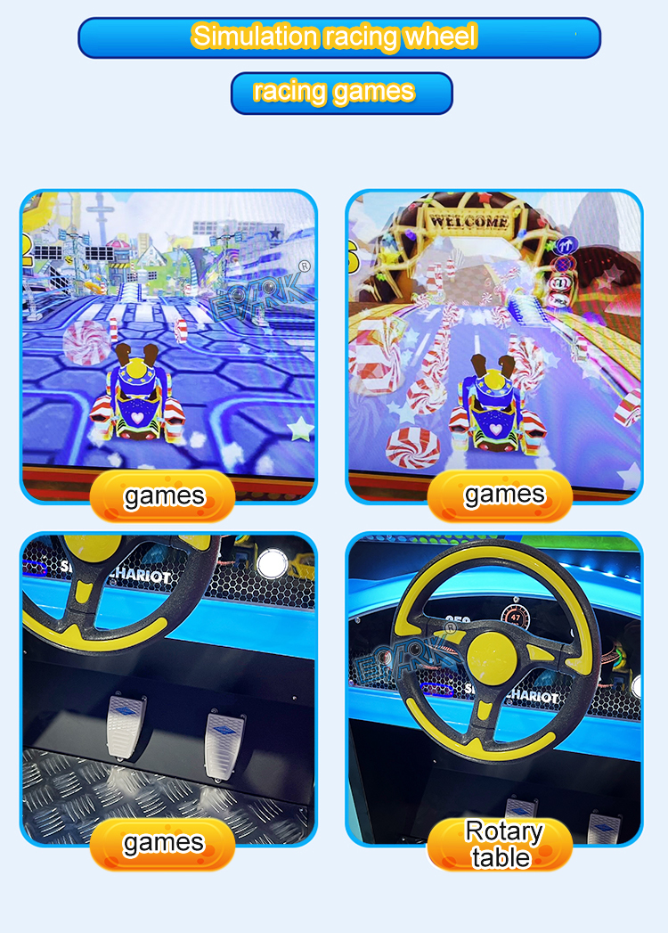 Coin Operated Game Machine Car Simulator Game Machine Kids Car Racing ...