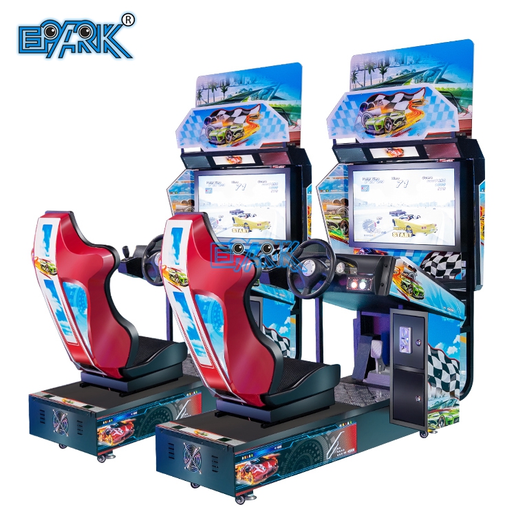 Amusement Arcade Driving Simulator Single Player 32" Outrun Coin ...