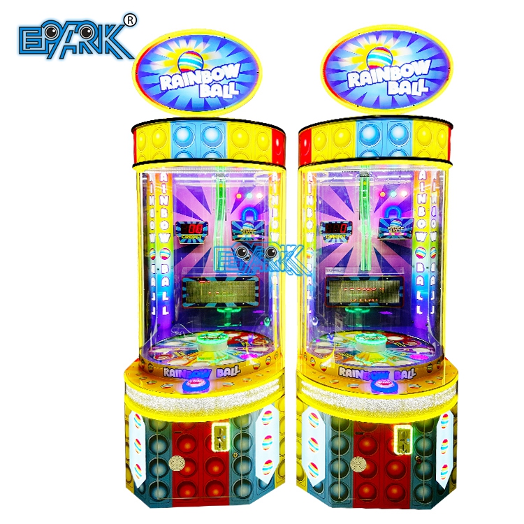 Indoor Amusement Games Machines Rainbow Ball Drop Coin Operated ...