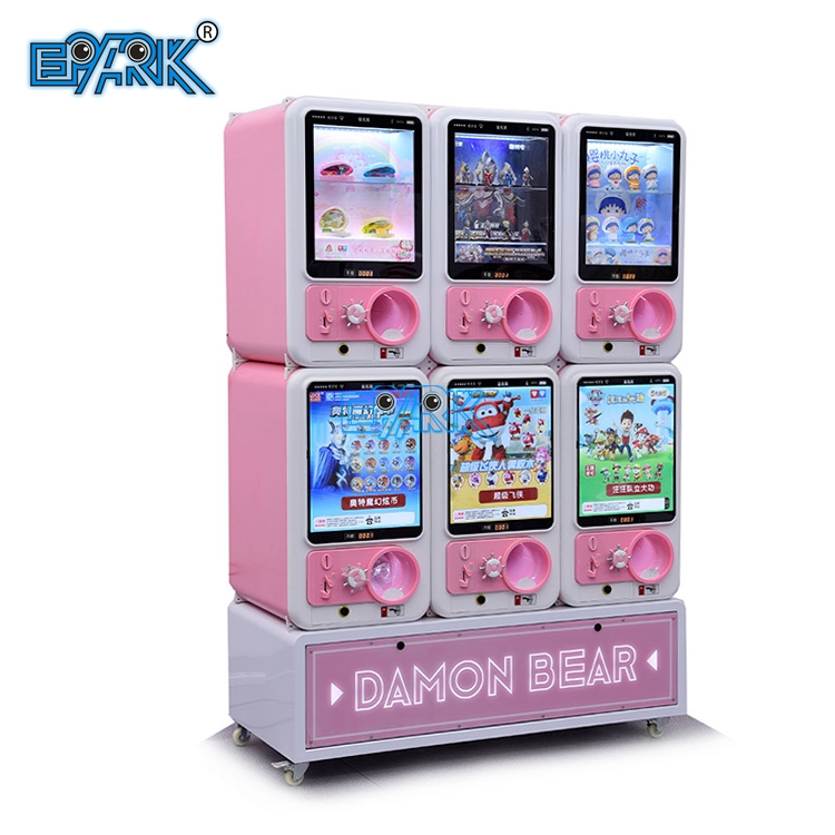 Coin Operated Gift Capsule Ball Machine Bouncy Balls Egg Capsule Toy ...