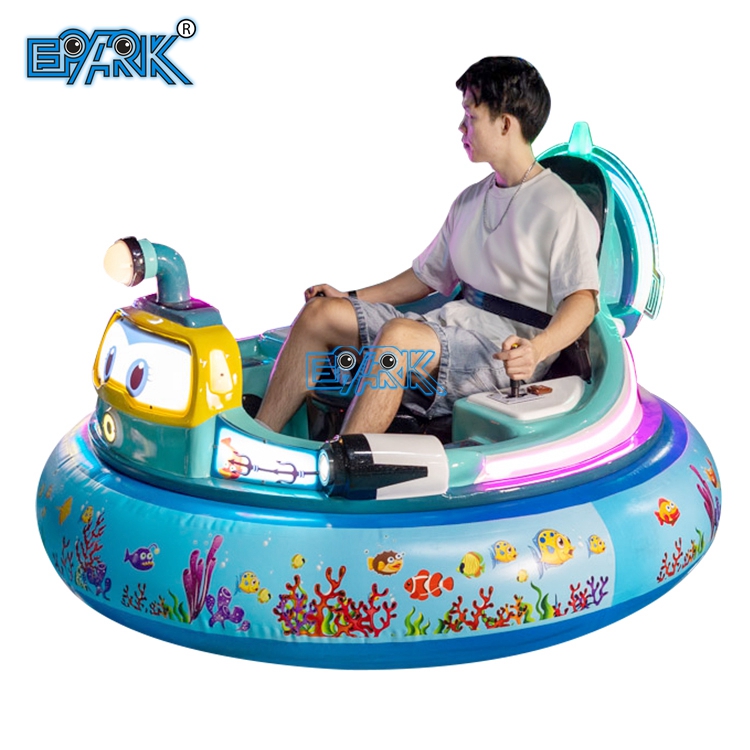 Amusement Park Rides Round Bumper Car Kids Inflatable Bumper Car - One ...